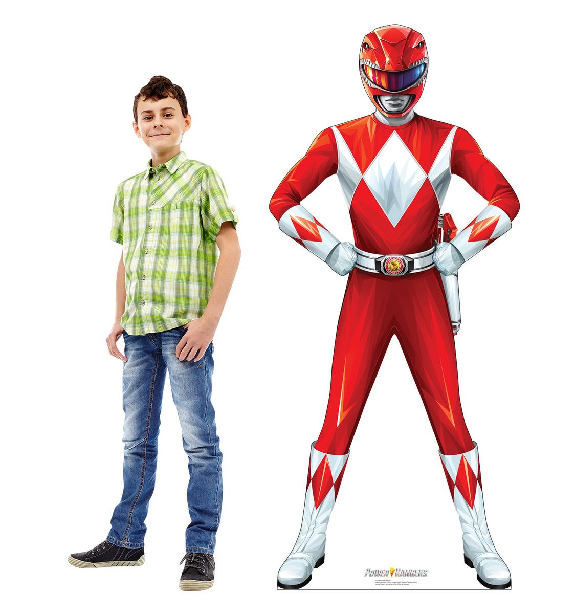 Red Power Ranger Life-size Cardboard Cutout #5101 – ThisisHollywood