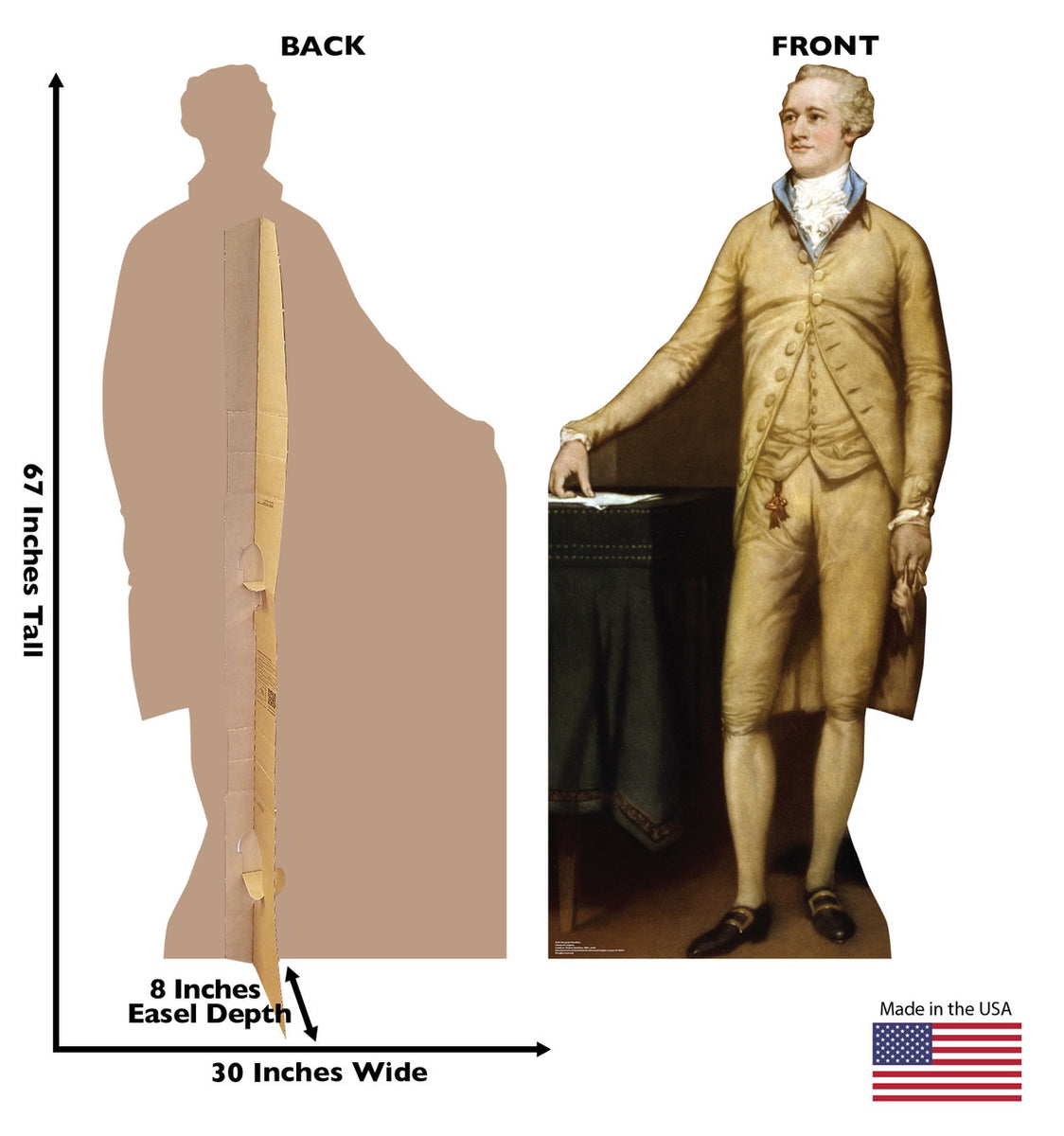 Alexander Hamilton Life-size Cardboard Cutout #3638 – ThisisHollywood