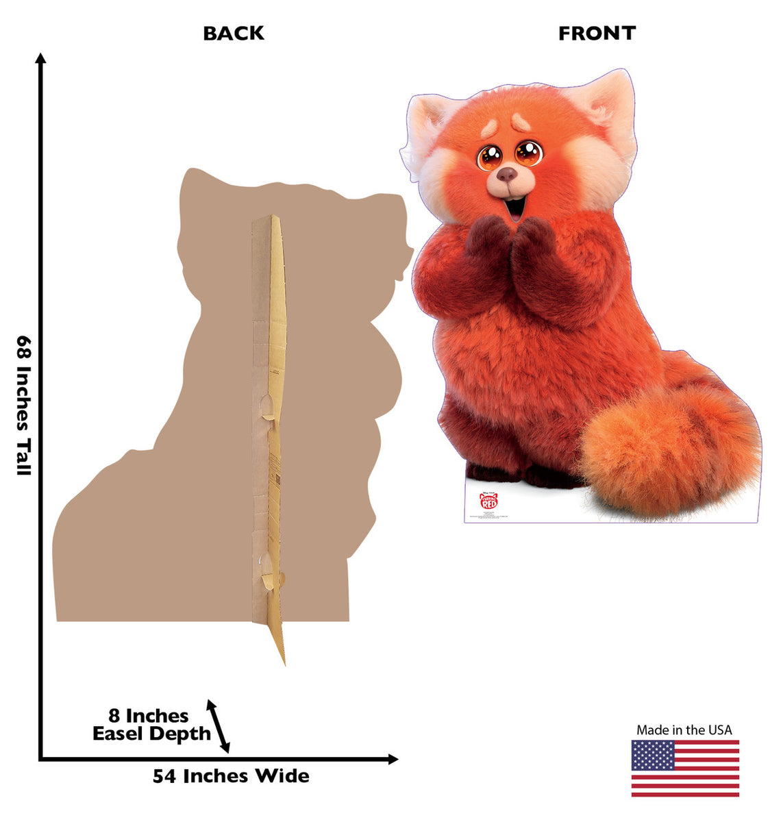 Red Panda Life-size Cardboard Cutout #3756 – ThisisHollywood